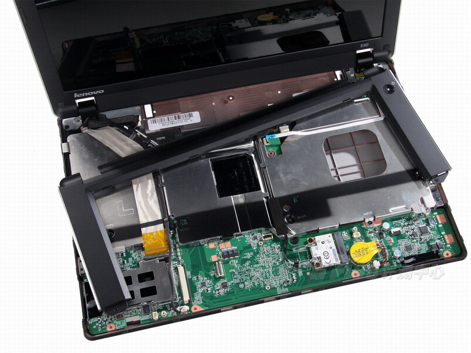 有小黑遗风 ThinkPad Edge E40真机拆解-笔记本专区